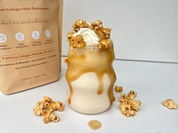 Salted Caramel Thick Shake – The Collagen Co.