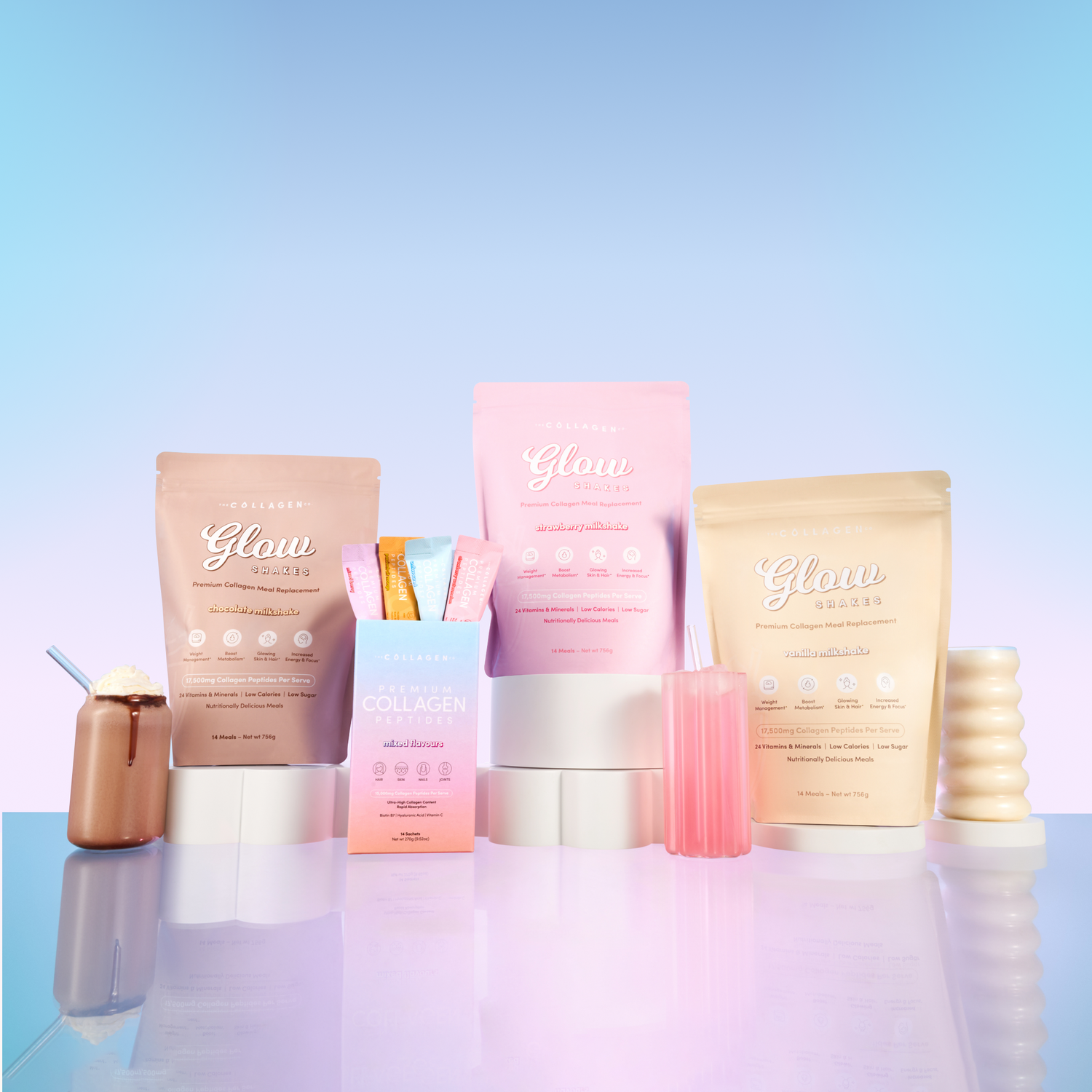 Custom Glow Shakes Bundles – The Collagen Co.