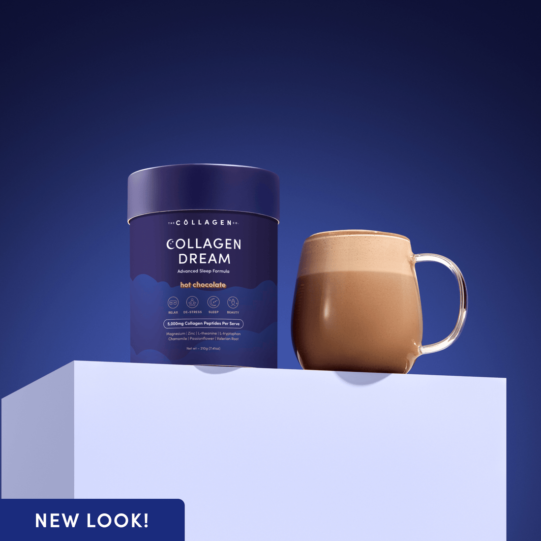 Collagen Dream Advanced Sleep Formula Hot Chocolate - 210g – The ...