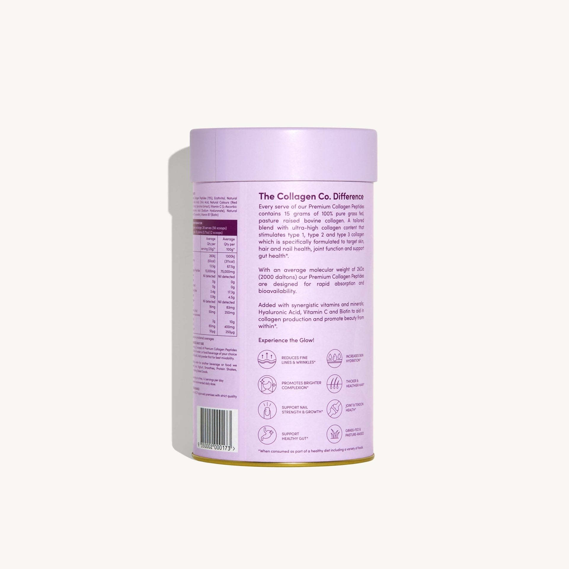 Delicious Mixed Berry Collagen Powder - 560g – The Collagen Co.