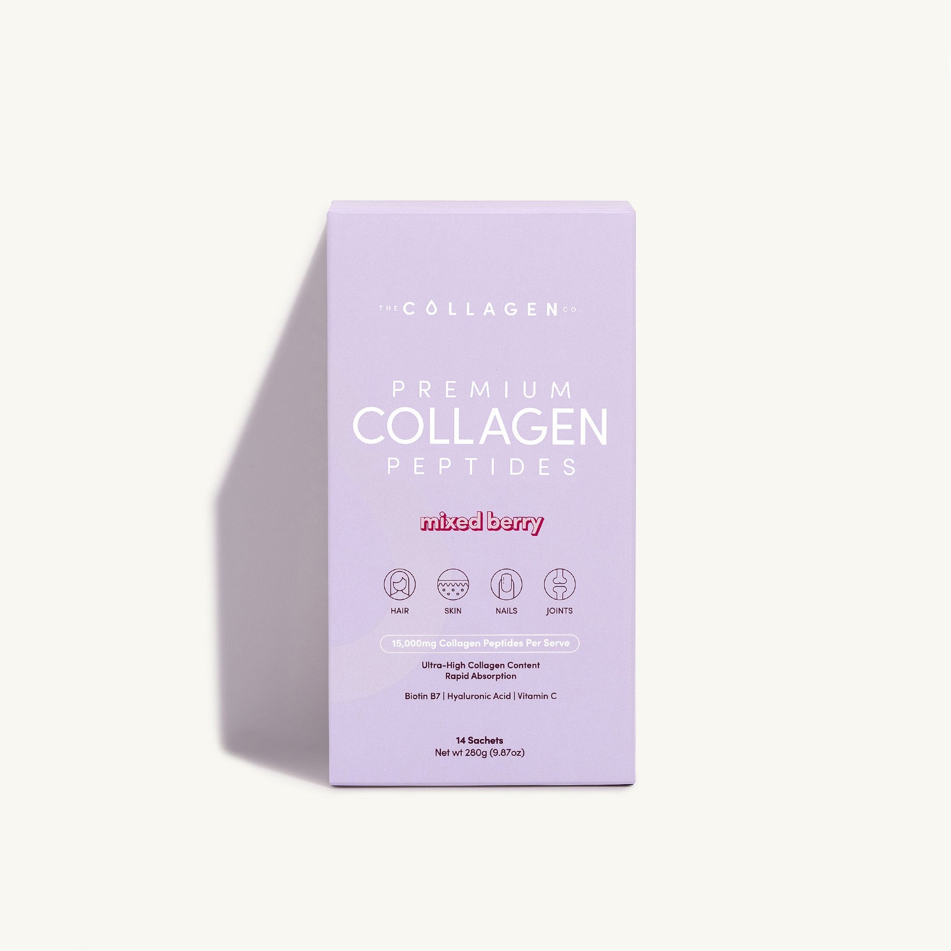 Mixed Berry Collagen Sachets - 280g – The Collagen Co.